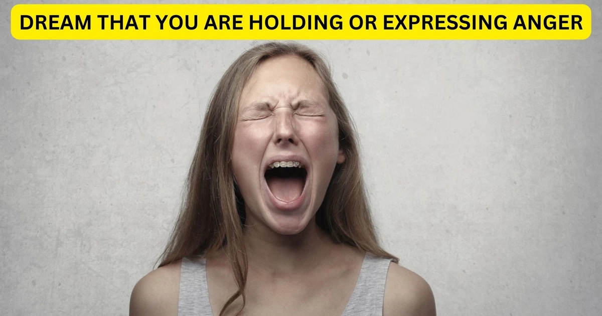 Dream That You Are Holding Or Expressing Anger - Meaning & Interpretation