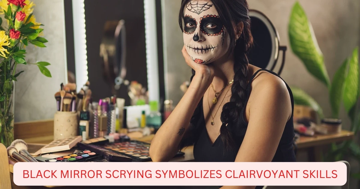 How Does Black Mirror Scrying Work For Divination?