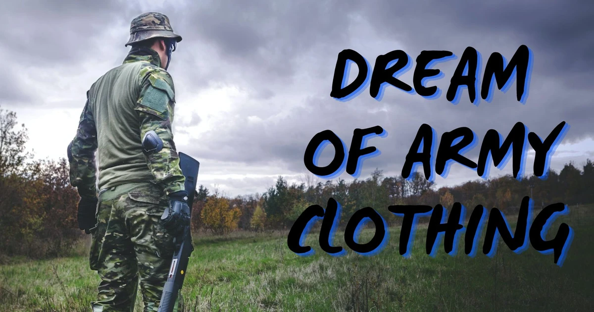 Dream Of Army Clothing - Represents Climbing The Career Ladder
