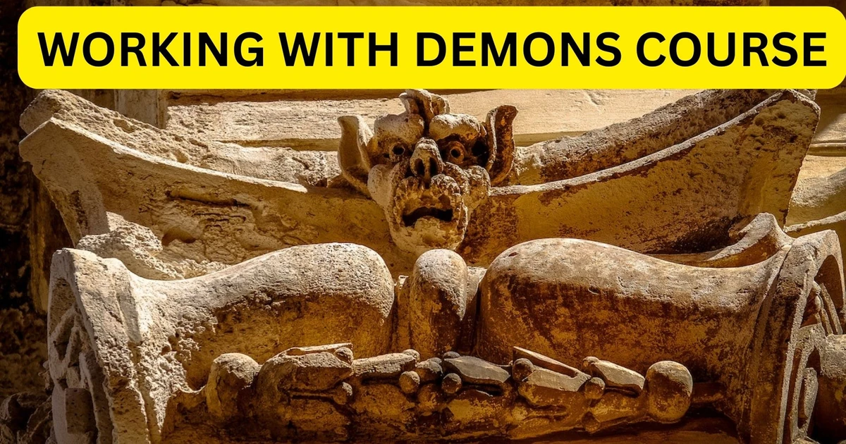 Working With Demons Course - Communicate With The Demon