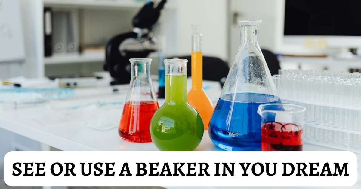 See Or Use A Beaker In You Dream - Interpretation And Meaning