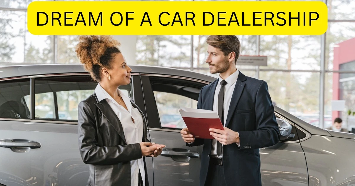 Dream Of A Car Dealership - You're Brave To Try Something New