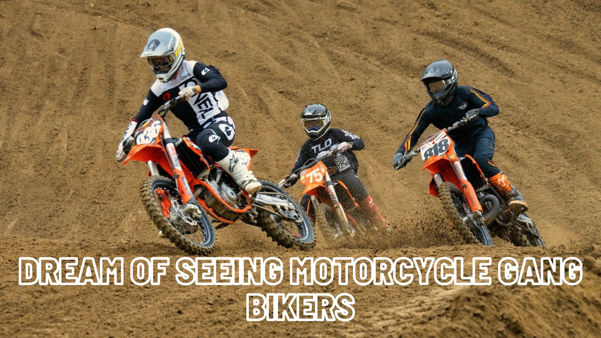 Dream Of Seeing Motorcycle Gang Bikers - Power And Freedom