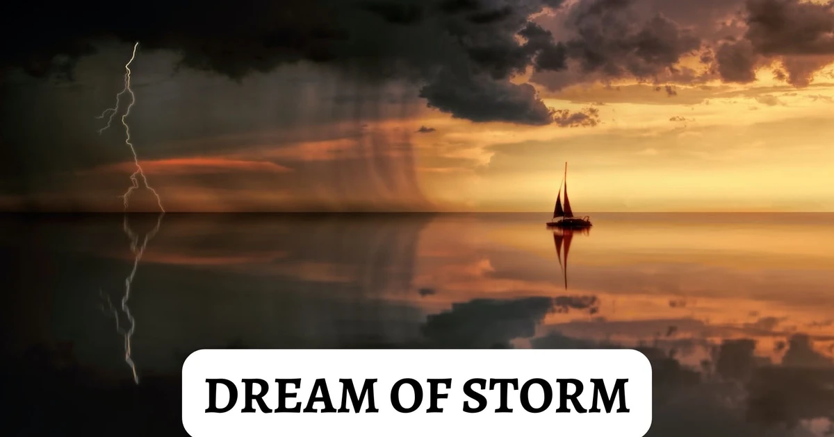 Dream Of Storm Meaning - Depression And Conflict