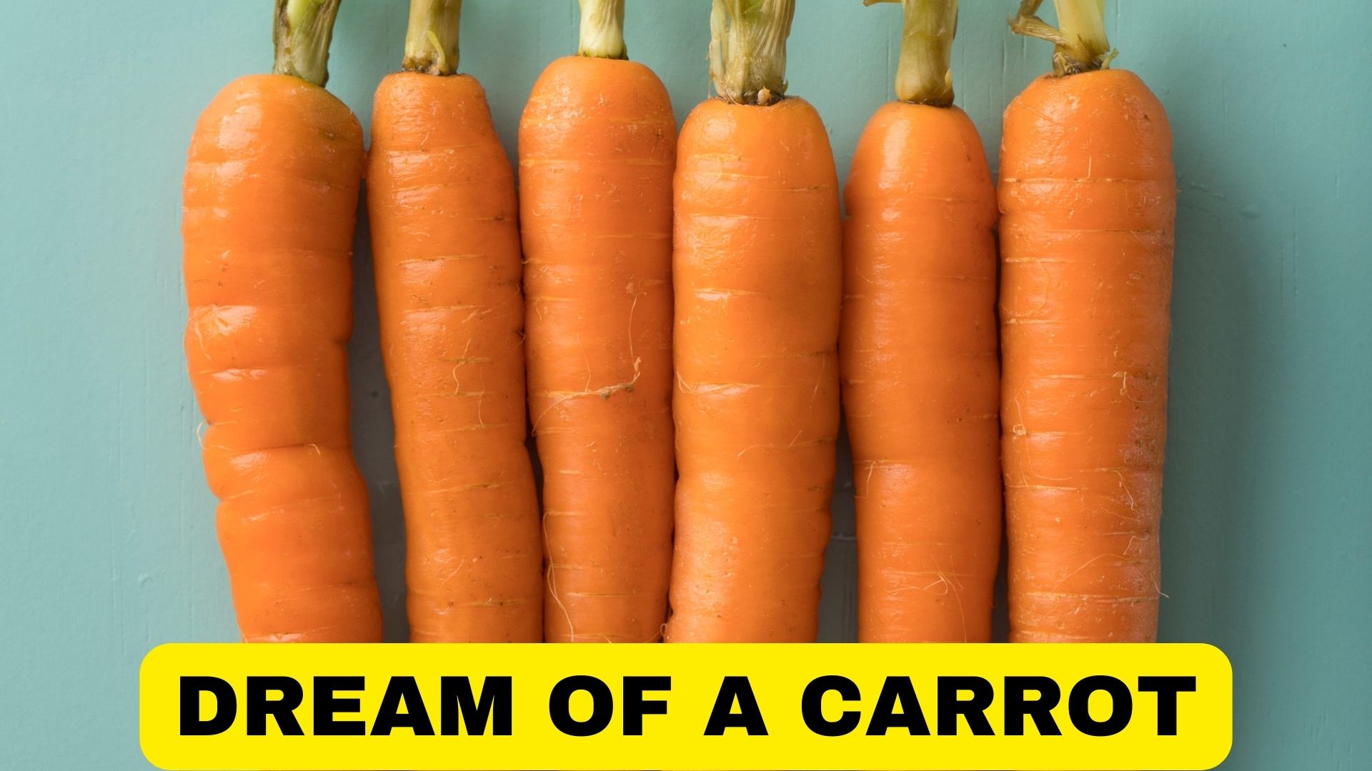 Dream Of A Carrot - A Symbol Of Wellbeing, Abundance, And Health