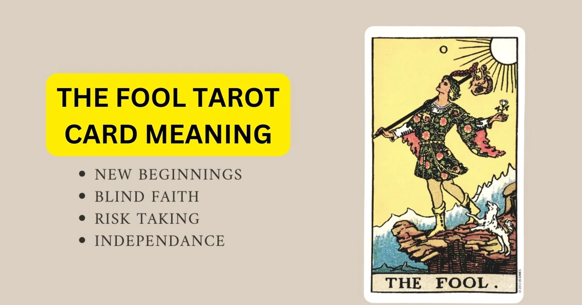 The Fool Tarot Card Meaning - Major Arcana